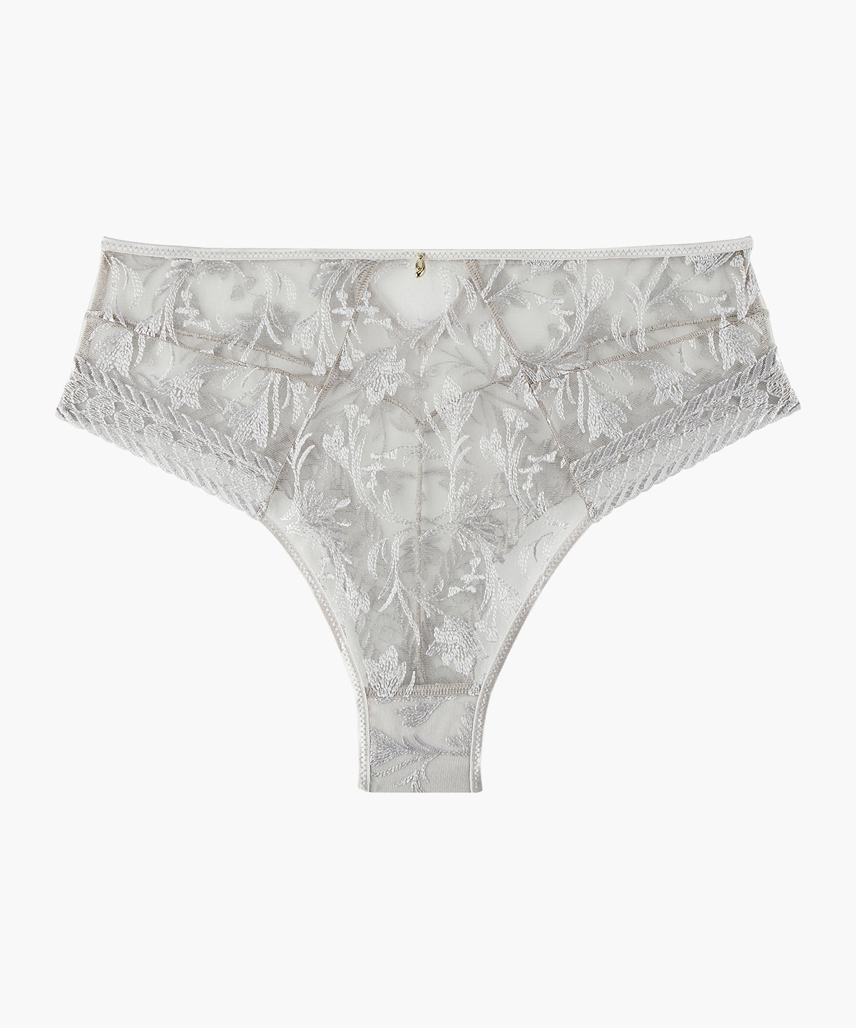 Magnetic Spell Platinum High-waist brief | Aubade