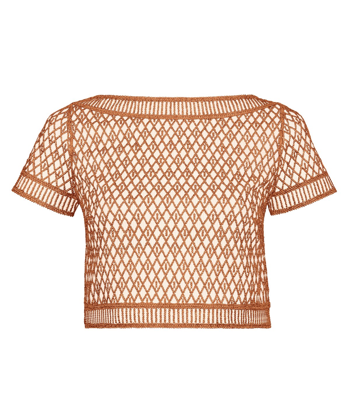 Stardust Dream Amber Gold Short-sleeved top | Aubade