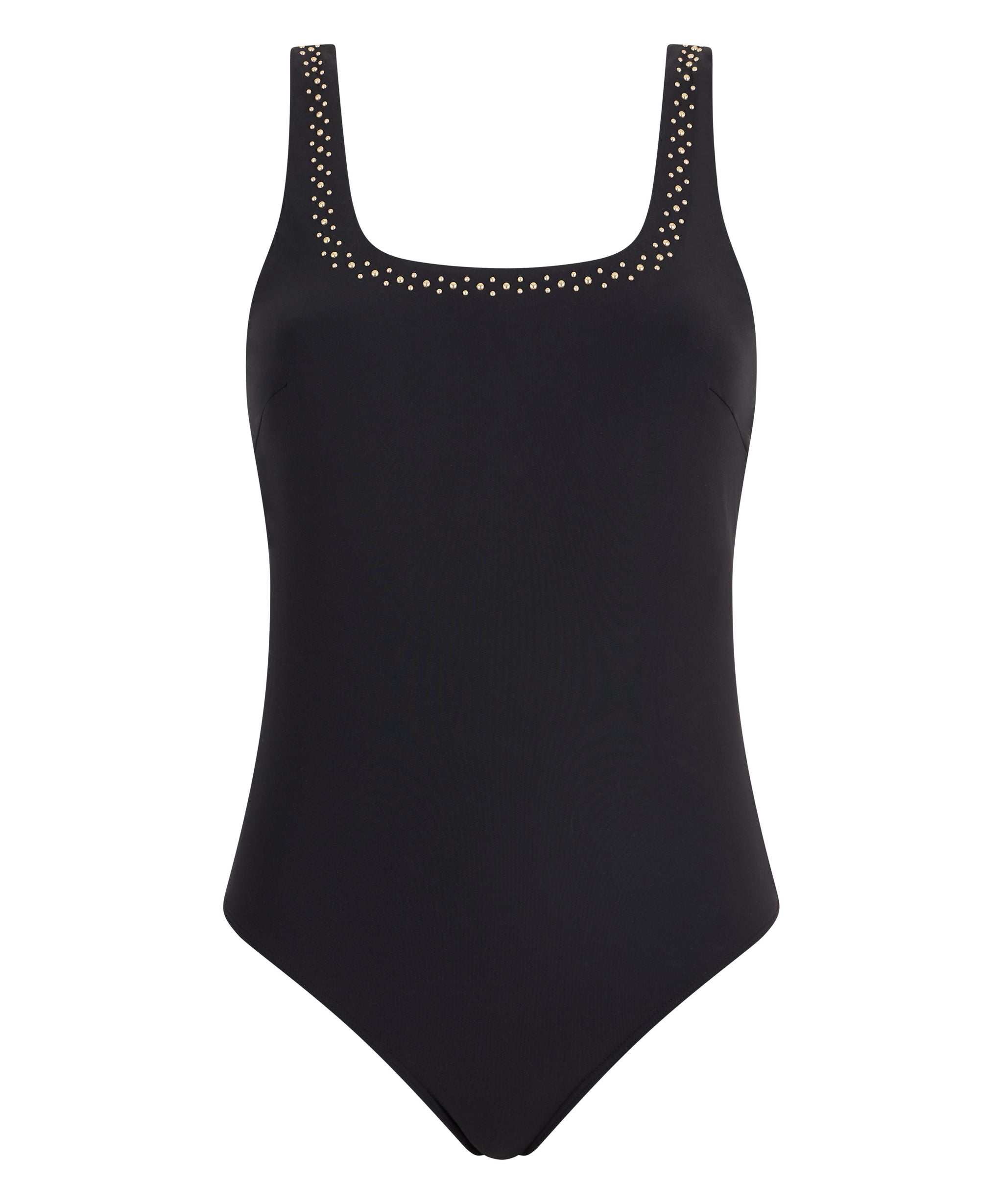 Summer Stars Black One-piece swimsuit | Aubade