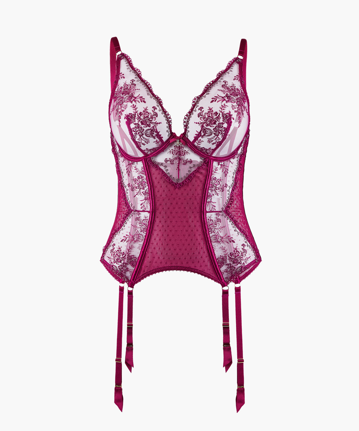 Trésor Infini Night Purple Underwire basque | Aubade