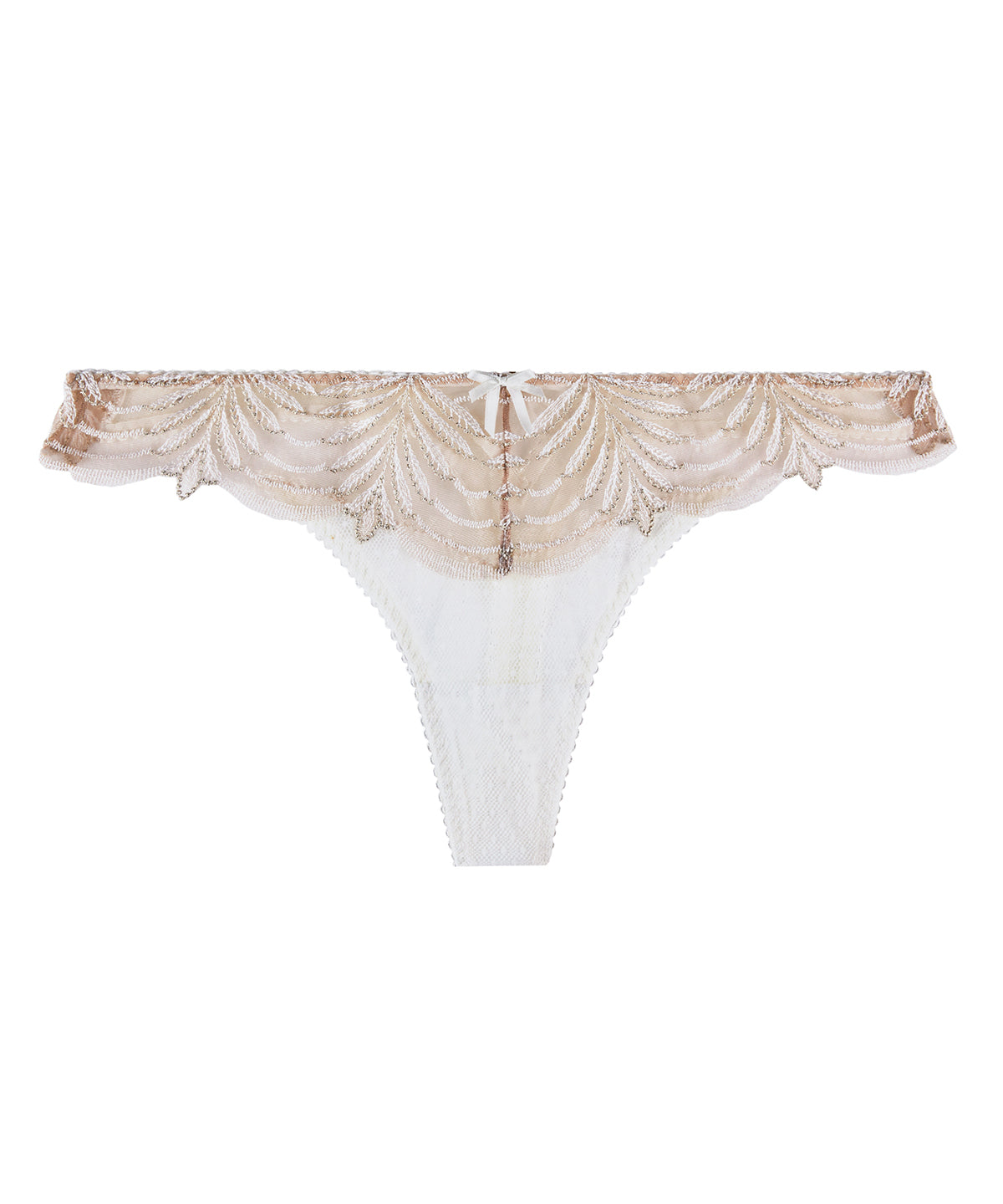 Hypnolove Gold Feather Tanga | Aubade
