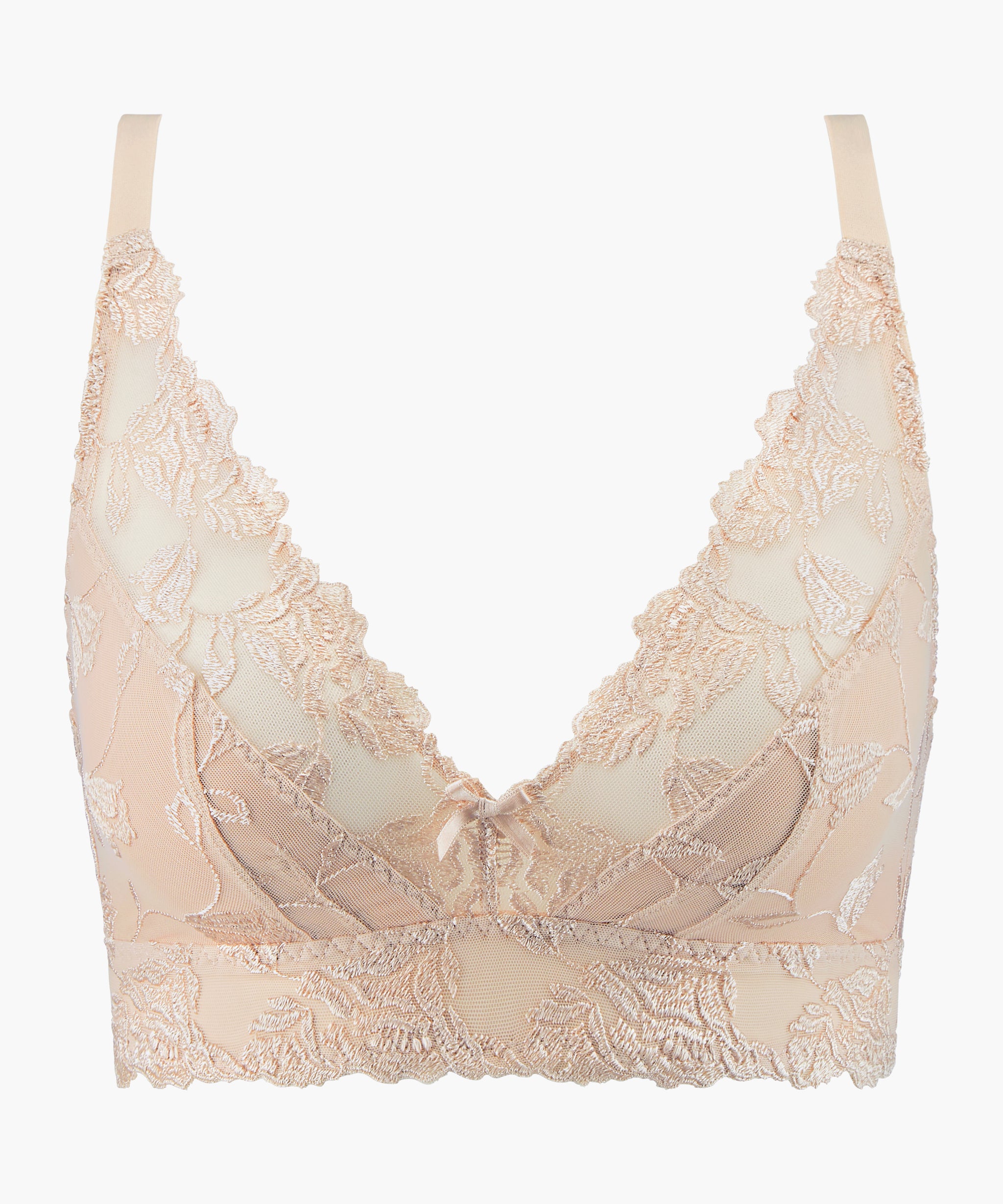 Softessence Skin Nude Padded triangle bralette | Aubade